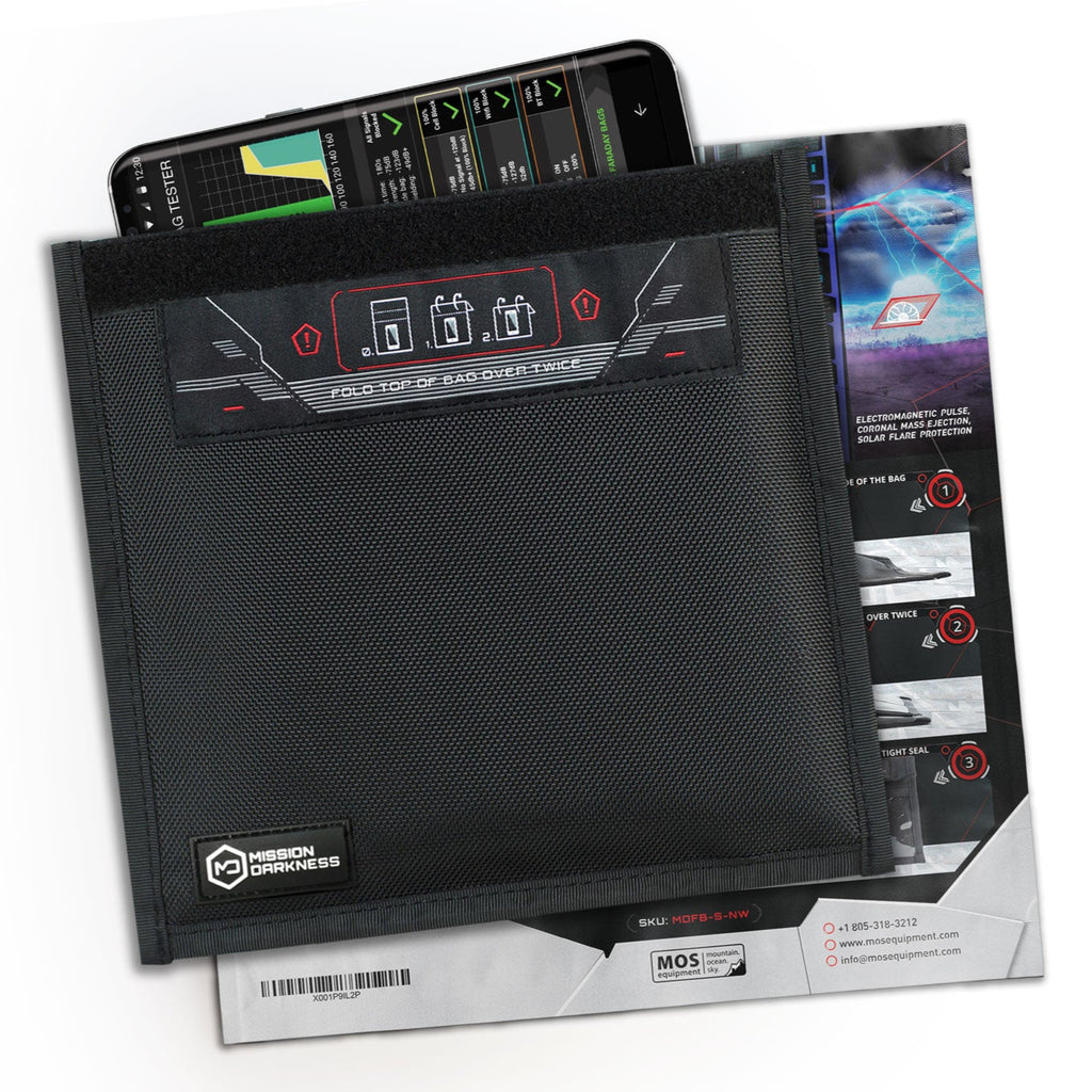Mission Darkness™ Non-Window Faraday Bag for Phones – MOS Equipment