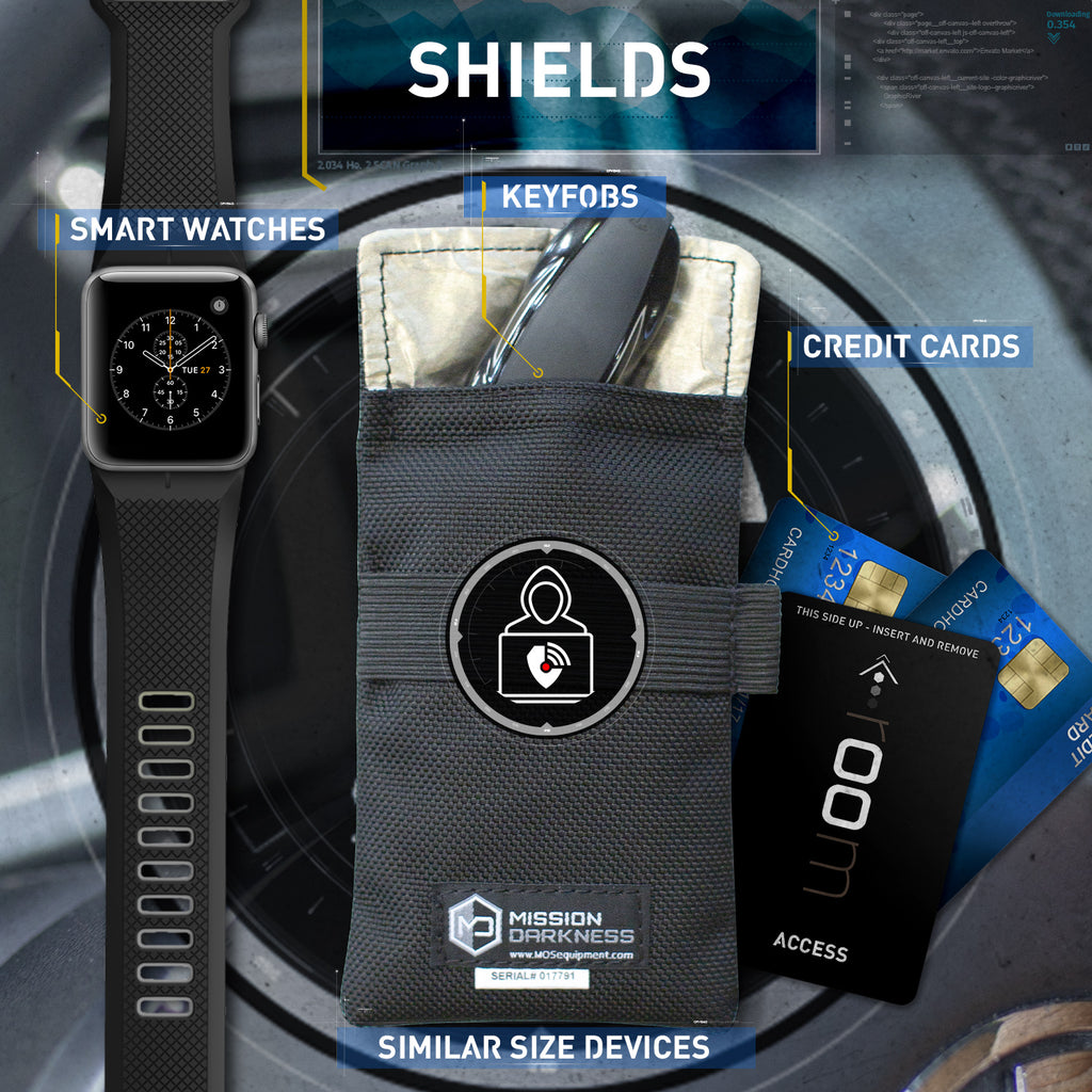 Mission Darkness™ Faraday Bag for Keyfobs – MOS Equipment