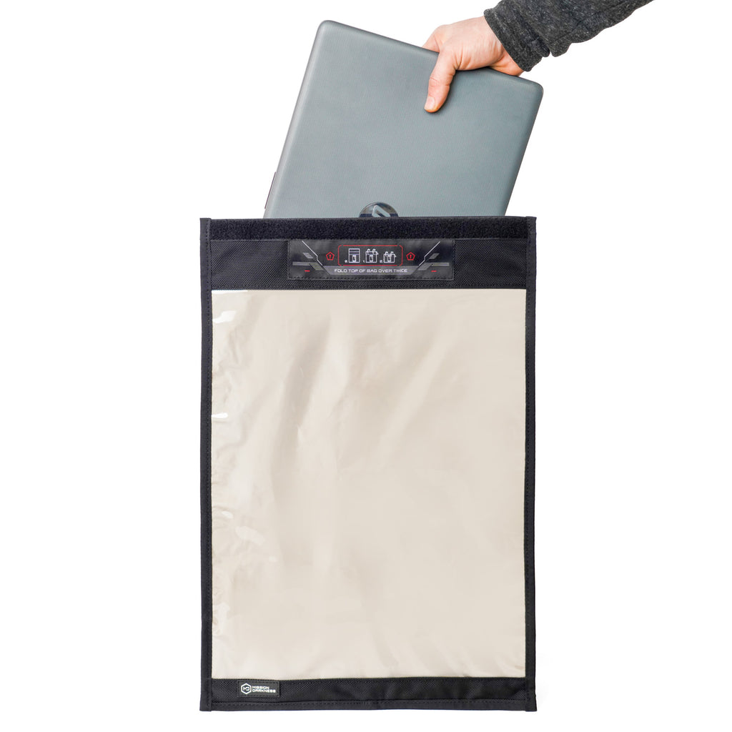Mission Darkness™ Window Faraday Bag for Laptops – MOS Equipment