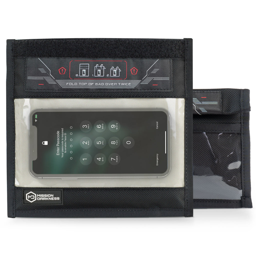 Faraday bag with window for phones – MOS Equipment