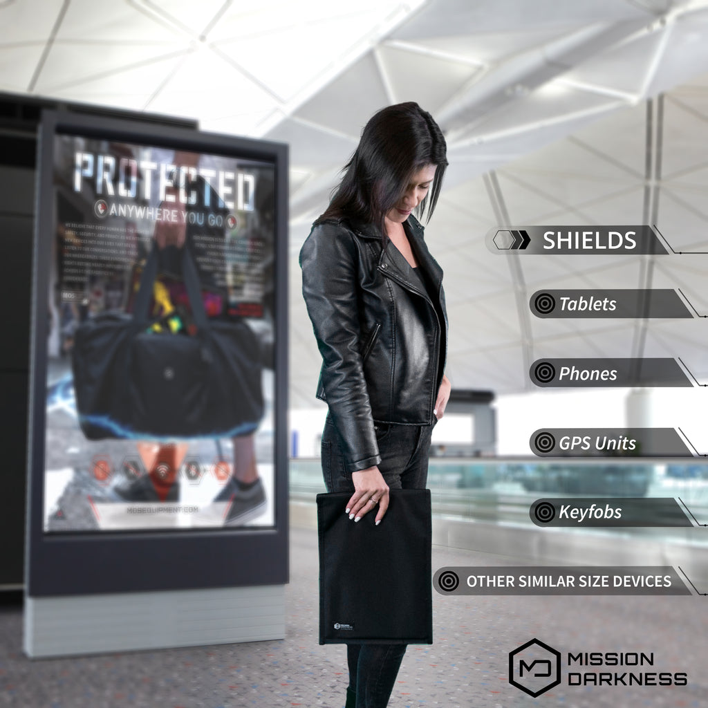 Mission Darkness™ Non-Window Faraday Bag for Tablets – MOS Equipment